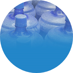 Bottles Cleaned, recycled, refilled at spring - On Tap Water Coolers